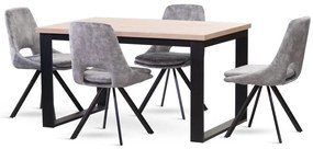 STIMA Jídelní stůl 970 ROZMĚR: (š/h/v/r) 160 x 90 x 77 cm (+2x 40 cm rozklad)
