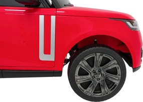 Elektrické autíčko Range Rover SUV Lift červené