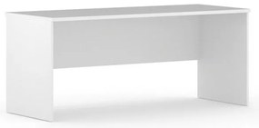 Kancelářský psací stůl INTEGRO, 175x70 cm, bílá