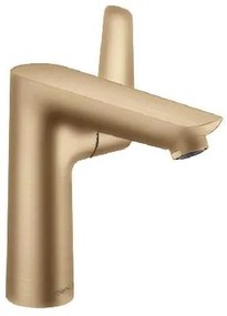 Hansgrohe Talis E - Umyvadlová baterie s výpustí, kartáčovaný bronz 71754140