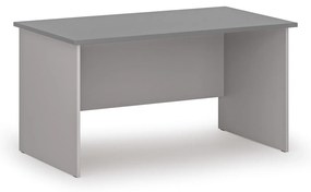 Kancelářský psací stůl PRIMO GRAY, 140x80 cm, šedá/grafit