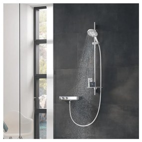 Grohe Rainshower SmartActive 150 - Ruční sprcha se 3 proudy, chromová spodní část sprchy, 9,5 l/min omezovač průtoku, chrom 26590000