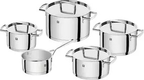 Zwilling Passion Sada hrnců stříbrná 5 ks / nerezová ocel
