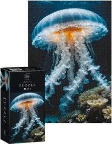 INTERDRUK Puzzle Colorful Nature: Medúza / 250 dílků / 48 × 33 cm