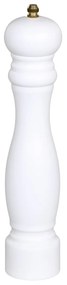 Krémový dřevěný mlýnek na sůl / pepř Grinder - Ø 5*26 cm