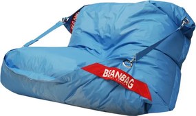 BeanBag Sedací pytel 189x140 comfort s popruhy cyan