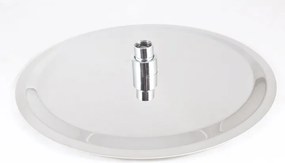 Gamma Round, kulatá sprchová nerezová hlavice 30 cm, chromová, GMA-KAT00674