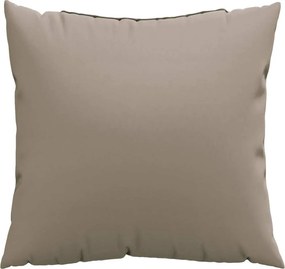 vidaXL Dekorační polštáře 4 ks 40 x 40 cm textil [314331] Barva: taupe