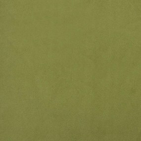 Podnožka světle zelená 45x29,5x35 cm samet 341471