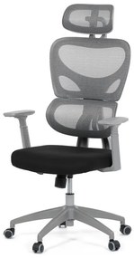 Autronic Kancelářská židle KA-K2081 Barva opěráku: Šedá