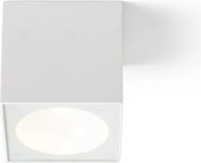RED R13624 SENZA SQ stropní bílá čiré sklo 230V LED 6W IP65 3000K - RED - DESIGN RENDL