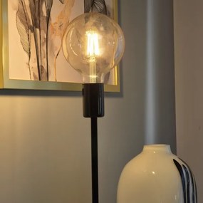 Stolní lampa ASTRID 1xE27/60W/230V lesklá černá