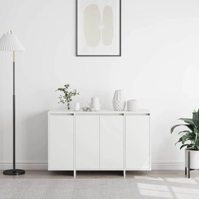 Servírovací skříň Bílá 120 x 41 x 75 cm Kompozitní dřevo 3333896