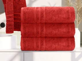 Osuška Comfort 70 x 140 cm červená, 100% bavlna