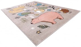 Dywany Łuszczów Dětský kusový koberec Fun Forester beige - 120x170 cm