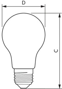 LED žárovka E27 Philips A60 10,5W (100W) neutrální bílá (4000K)