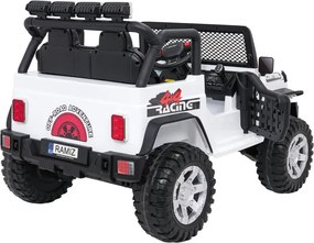 Elektrické autíčko Jeep BEAST 4x4 bílé