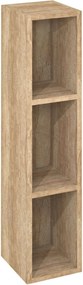 Sapho Espace - Otevřená policová skříňka 20x94x22 cm, dub alabama ESC130-2222