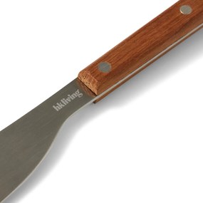 HK living Nůž 70's Wooden, přírodní barva, dřevo, kov