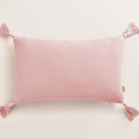 Room99 Dekorační povlečení na polštář s třásněmi Soul Bavlna Barva: Růžová, Velikost: 30 x 50 cm