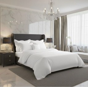 Saténové povlečení LUXURY COLLECTION bílé - 1x 140/220, 1x 70/90cm