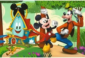 Trefl Primo - Puzzle - Oboustranné puzzle Mickeyho klubík SUPER MAXI /