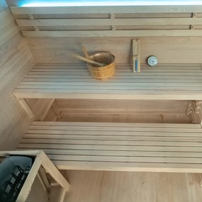 BPS-koupelny Finská sauna Relax  180x160, 4-5 osob