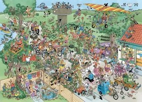 JUMBO Puzzle JvH Sledování ptactva / 1000 dílků / od 15 let
