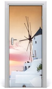 Fototapeta samolepící na dveře Santorini Řecko 75x205 cm