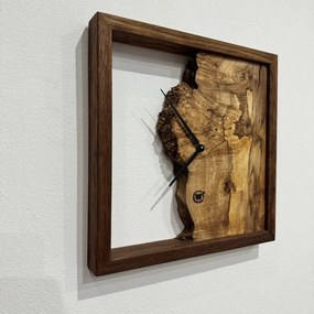 Woodlaf Dřevěné nástěnné hodiny Ezra