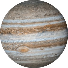 Komar Samolepicí vliesová fototapeta Dot Jupiter pr. 125 cm