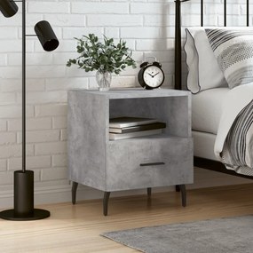 vidaXL Noční stolek 40 x 35 x 47,5 cm kompozitní dřevo [827478] Barva: Betonová šedá