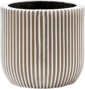 Capi Nature Groove Planter Ball Ivory Ø 17 cm / V 15 cm