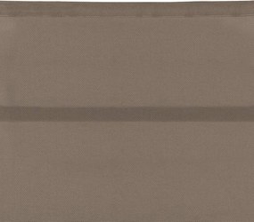 Zahradní lehátko textilen a hliník taupe 310523