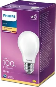 Philips Classic LEDBulb A60 10,5W / LED žárovka / E27 / 1521 lm / 2700
