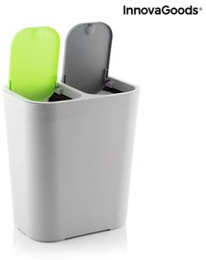 Dvojitý odpadkový koš na tříděný odpad Bincle - InnovaGoods
