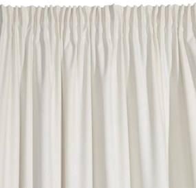 ZATEMŇOVACÍ ZÁVĚS NA PÁSCE VILLA 140X270 CM KRÉMOVÁ