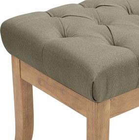 Lavice Ramses látka světlý antik 100 – taupe