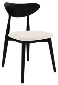 Jídelní židle ST80, Barva: černá, Potah: Magic Velvet 2258