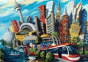 Ravensburger Puzzle Canadian Collection: Toronto / 1000 dílků