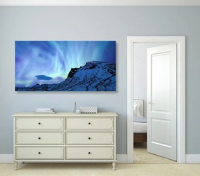 Obraz severské polární světlo - 120x60 cm