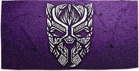 Sablio Ručník BLACK PANTHER wakanda forever Bílý - 70x140 cm