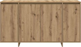 Servírovací skříň Artisanový dub 135 x 41 x 75 cm 3333894