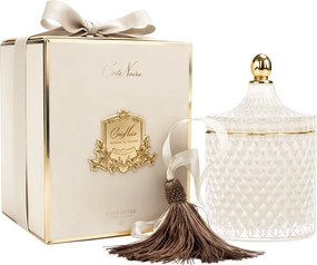 Côte Noire Grand Art Deco svíčka Cream & Gold s vůní Blonde Vanilla