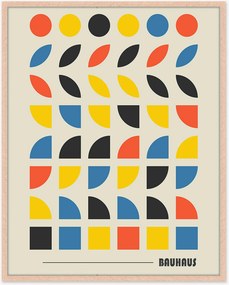Zarámovaný digitální tisk Bauhaus Pieces