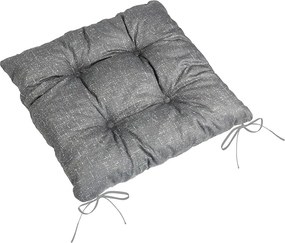 Bellatex Sedák LADA prošívaný Šedá,Bílá 40x40 cm