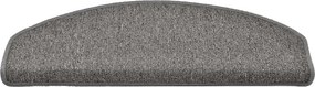 Schodové rohože 30 ks 65 x 24 x 4 cm tmavě šedé, půlkulaté, velké 3365761