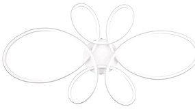 Bílé LED stropní svítidlo 45.5x83 cm Fly – Trio