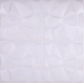 Samolepící pěnové 3D panely RS11-1, cena za kus, rozměr 70 x 69 cm, diamant bílý, IMPOL TRADE