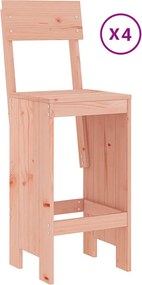 5dílný zahradní barový set masivní dřevo douglasky 3157810